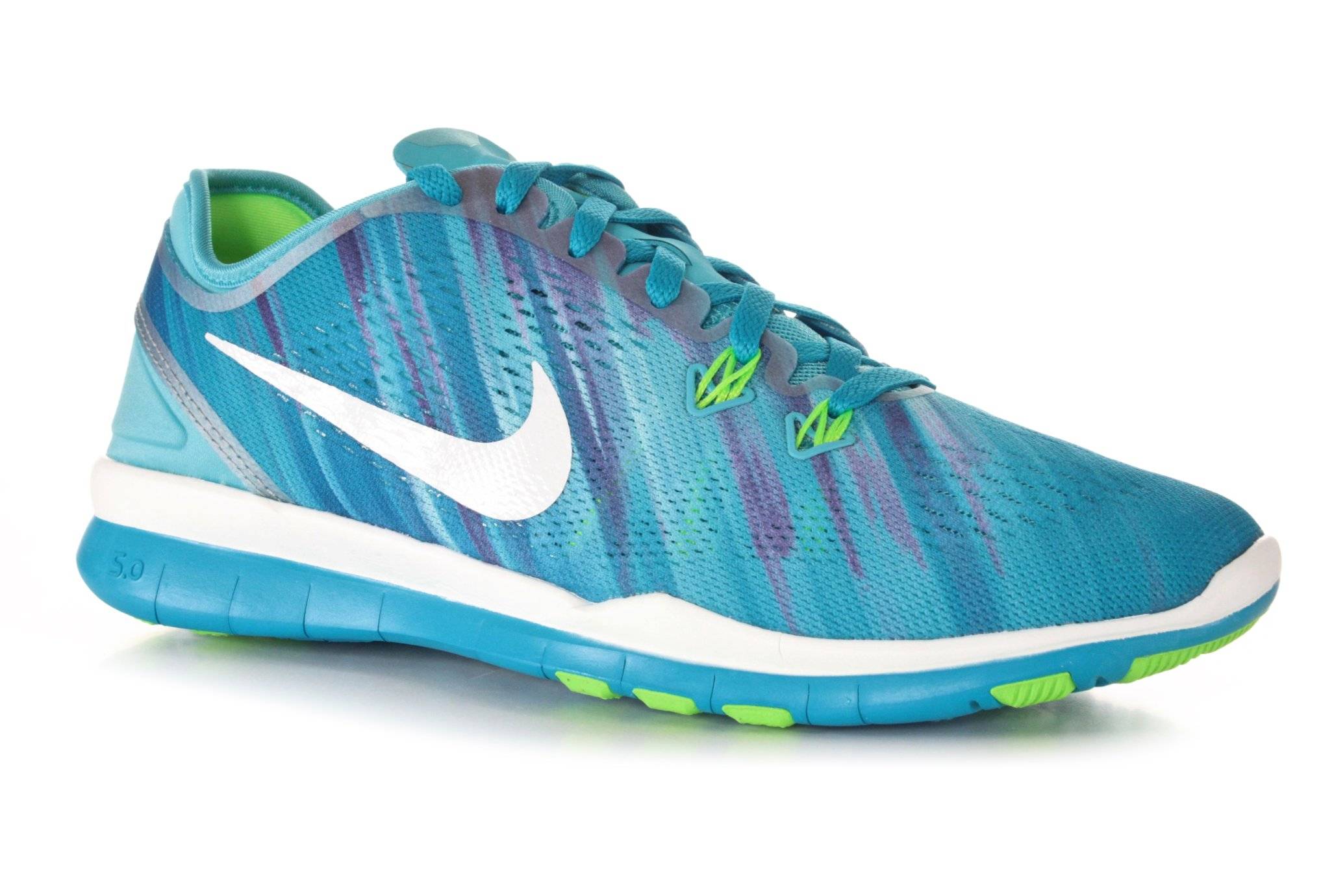 Nike Free 5.0 TR Fit 5 Print W femme - Chaussure fitness pas cher ...