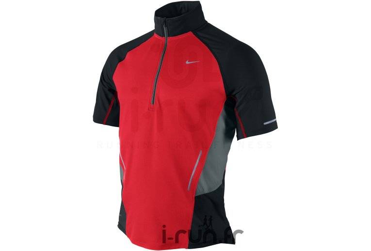Nike TS 1/2 Zip Sphère Réact homme - Tee shirt homme pas cher - 380772 ...
