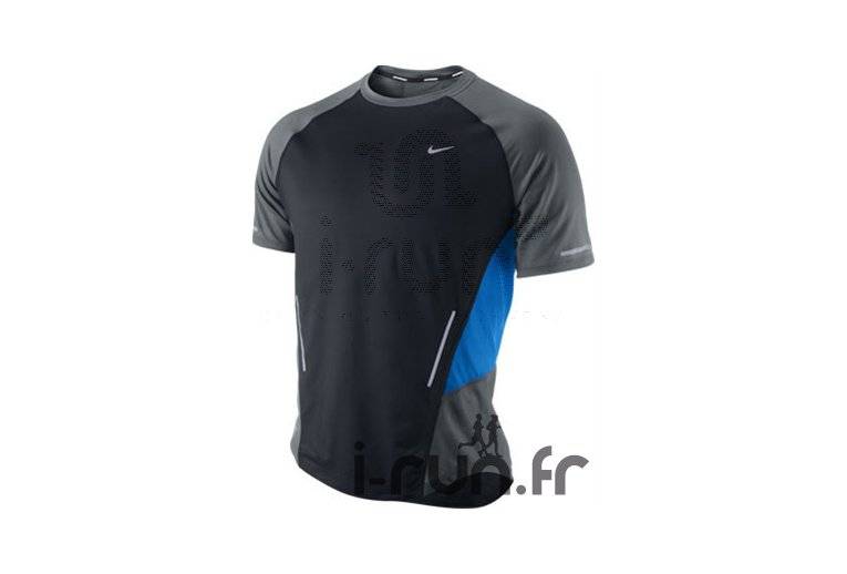 Nike TS Sphere Réact homme - Tee shirt homme pas cher - 380771-013 noir ...