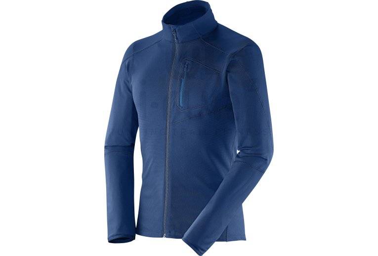 Salomon Veste Discovery FZ Midlayer M homme en déstockage - 363030