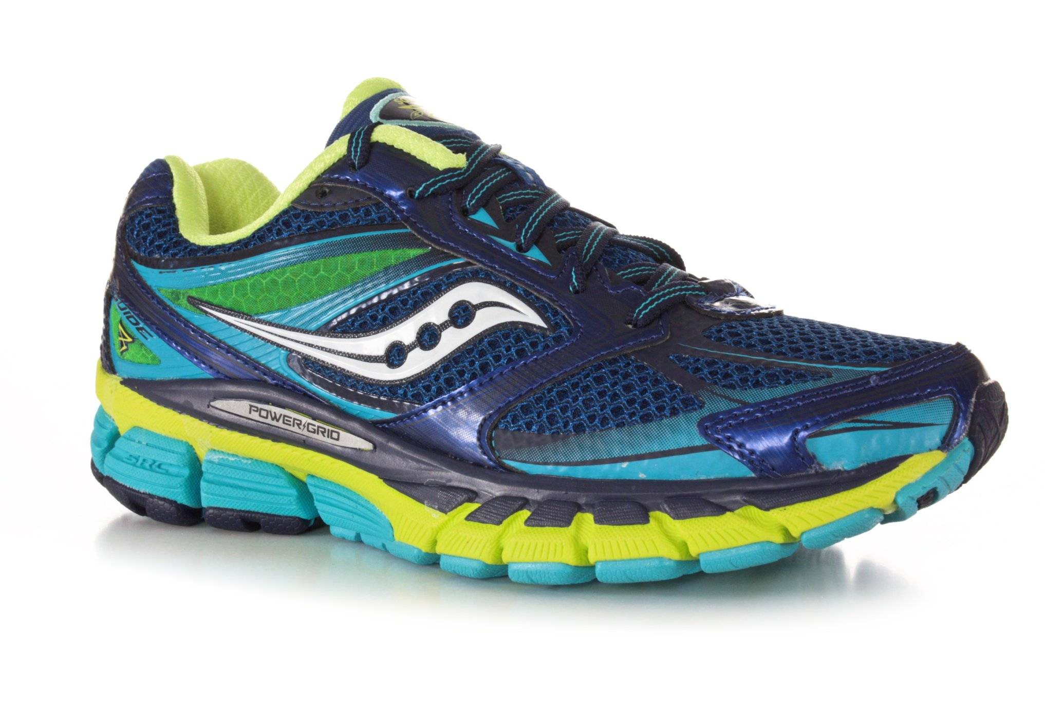 Saucony ProGrid Guide 8 W femme en destockage 10256 3 BLU NVY YEL