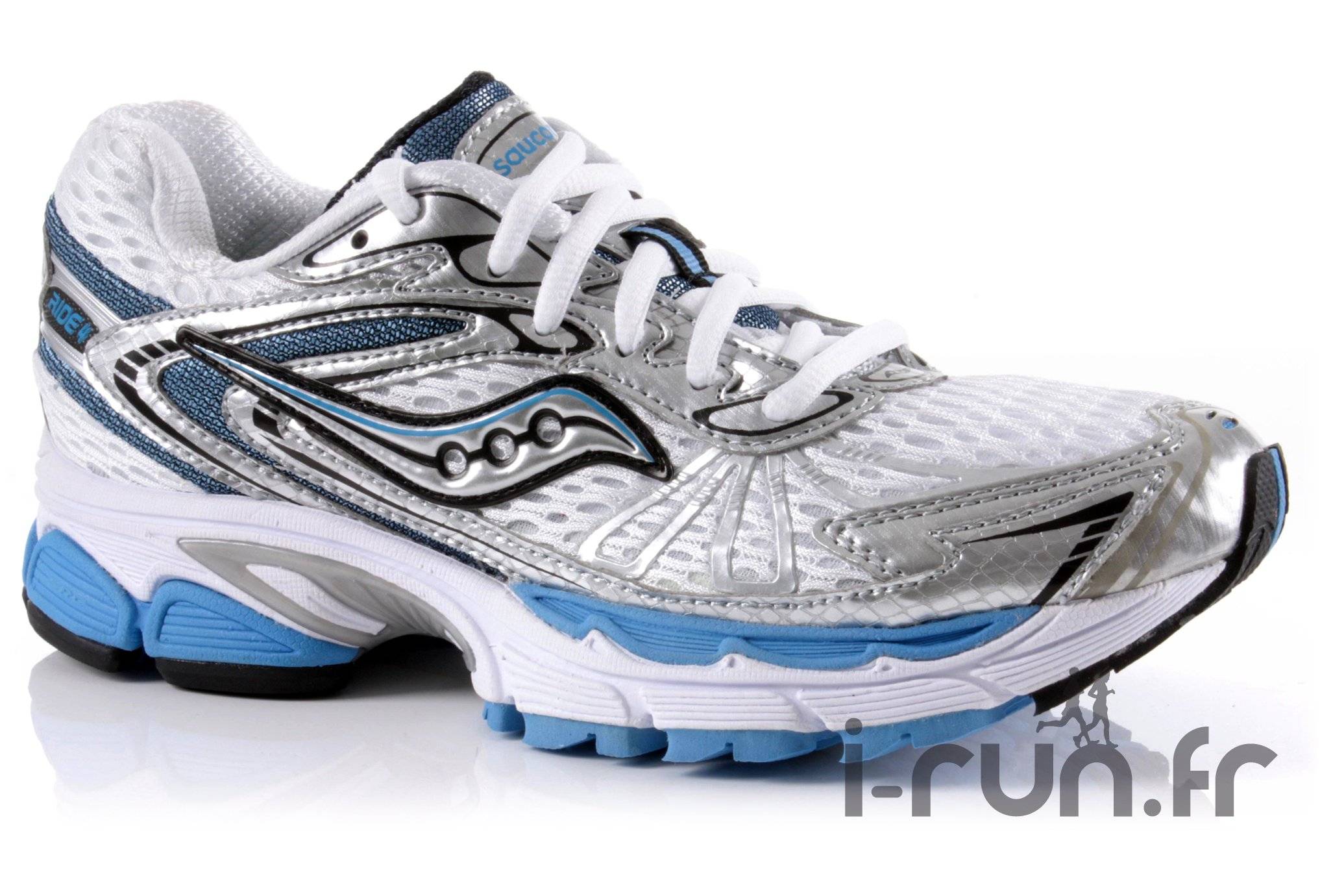 Saucony Progrid Ride 4 Blanche Grise et Bleue femme pas cher - 18093-1 ...